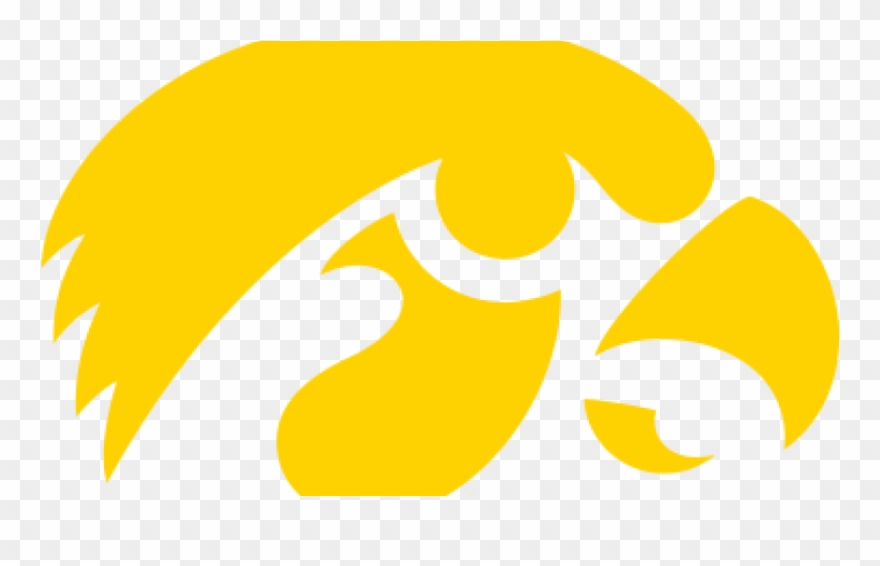 Download Iowa Hawkeyes Logo Transparent Clipart (#1514881) - PinClipart