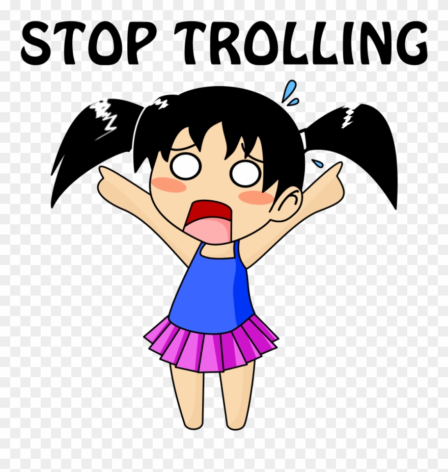 File - Stop Trolling - Svg - Stop Trolling Clipart (#1518310) - PinClipart