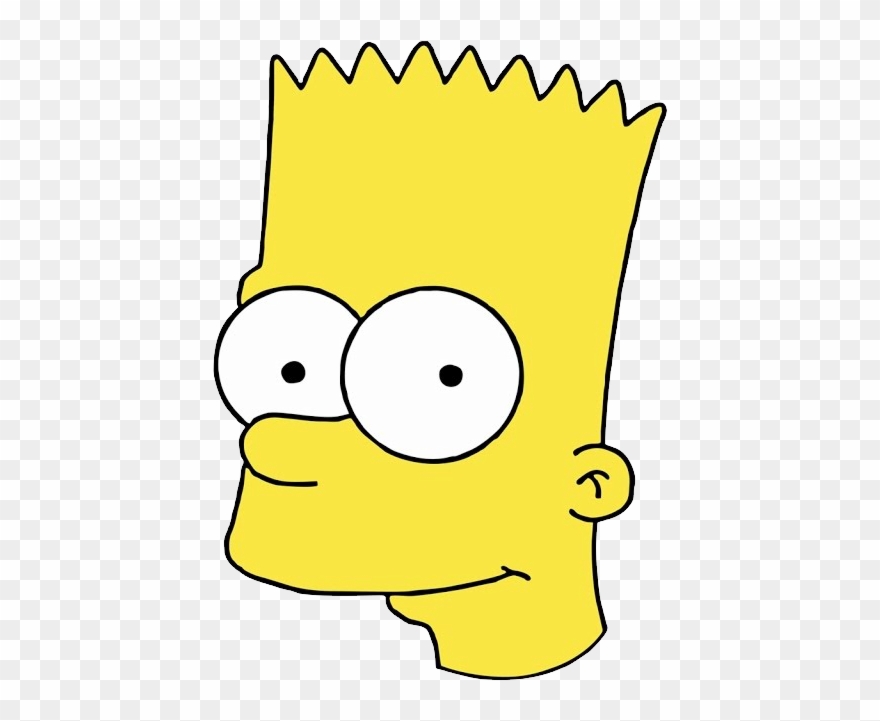 Bart Simpson Head Png Clipart (#1519267) - PinClipart