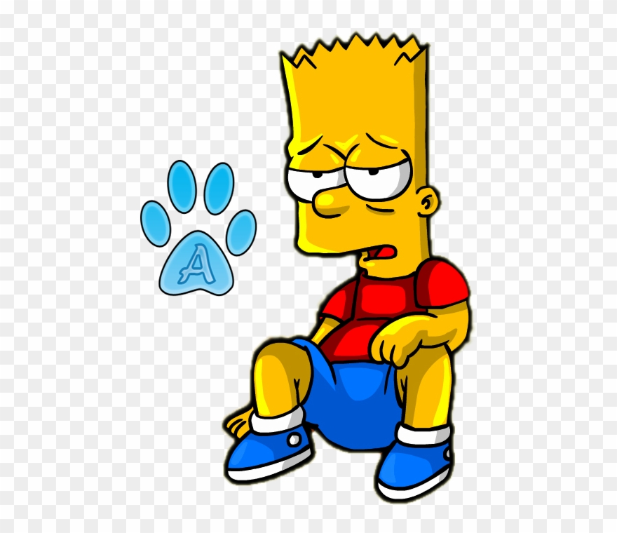 Bart Simpson Png - Bart Simpson Front Clipart (#1519432) - PinClipart