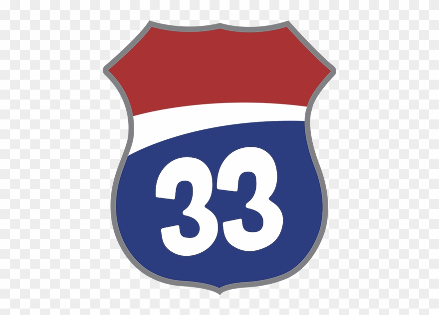 Route 33 Logo - Portable Network Graphics Clipart (#1527492) - PinClipart
