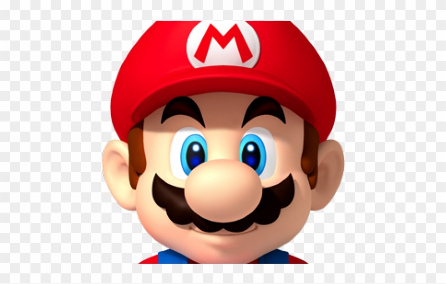 Mario Bros Clipart Mario Head - Super Mario Bros - Png Download ...