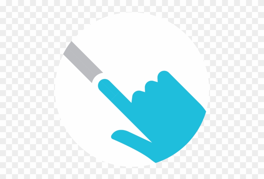 Touch - Circle Clipart (#1532250) - PinClipart