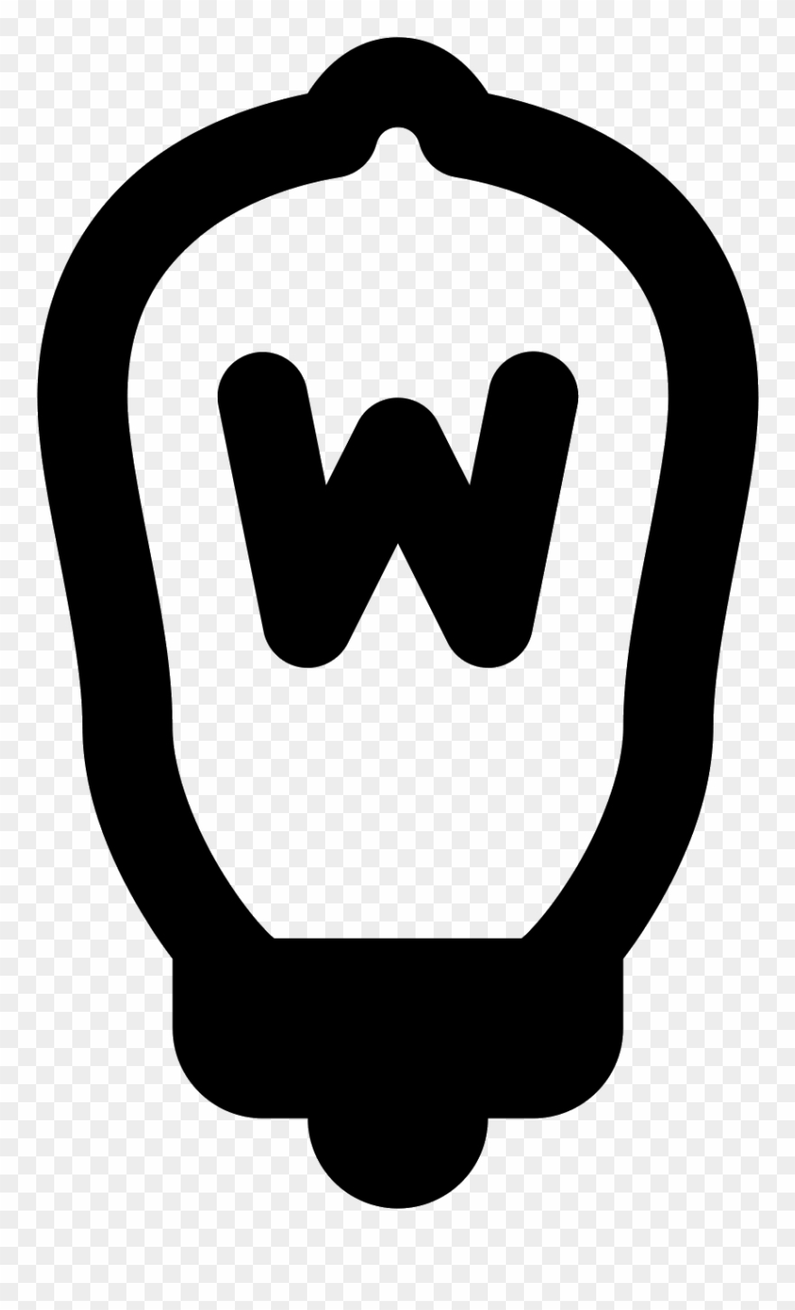 Download It's A Logo Of Edison Bulb Reduced To An Image Of A - Emblem ...