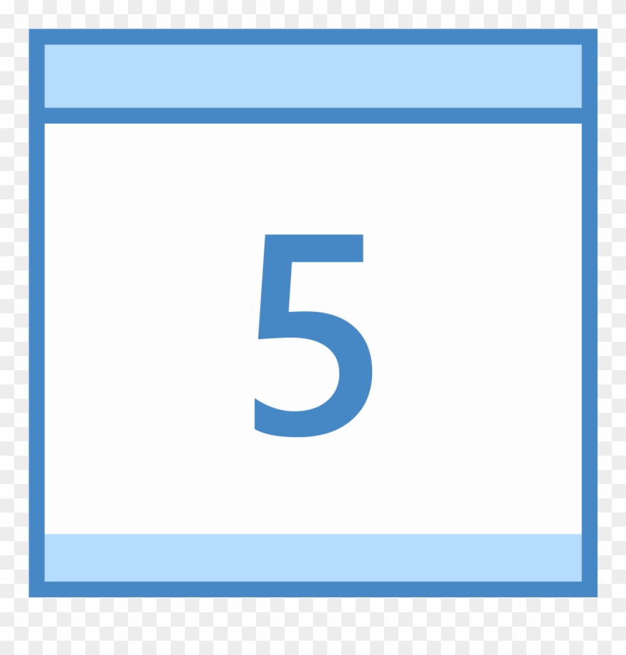 Download Calendar 5 Icon Free Download Png And Vector - Icon Clipart ...