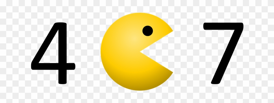 Pacmaninequality - Math Pacman Clipart (#1561427) - PinClipart