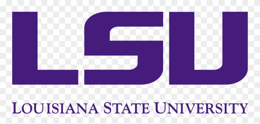 Fresh Lsu Stencil Logo Lsu Logos - Louisiana Colleges Clipart (#1577450 ...