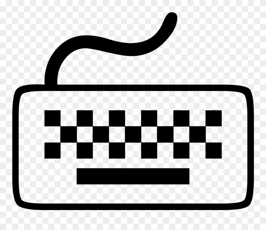 Keyboard Icon Clipart (#1583768) - PinClipart