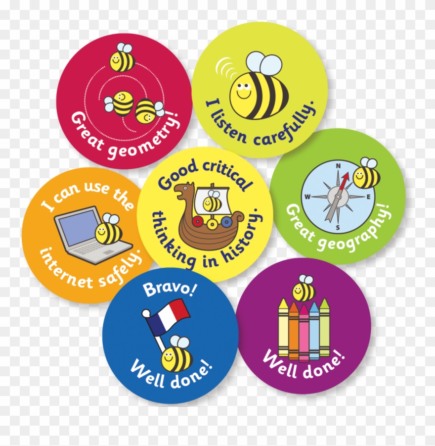 Get Results With Stickers - Stickers School Children Clipart (#1589263 ...