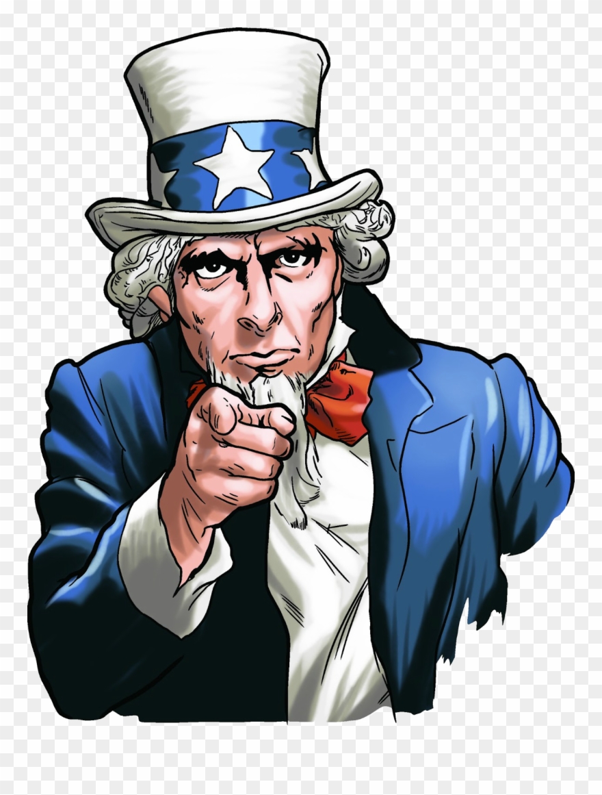 4th Of July Uncle Sam Clipart (#160392) - PinClipart