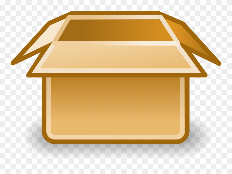 Box Clipart Empty Box - Vector Package - Png Download (#160599 ...
