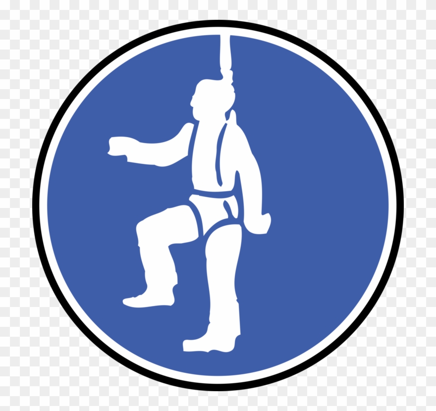 Safety Clipart Free Images - Working At Heights Vector - Png Download ...