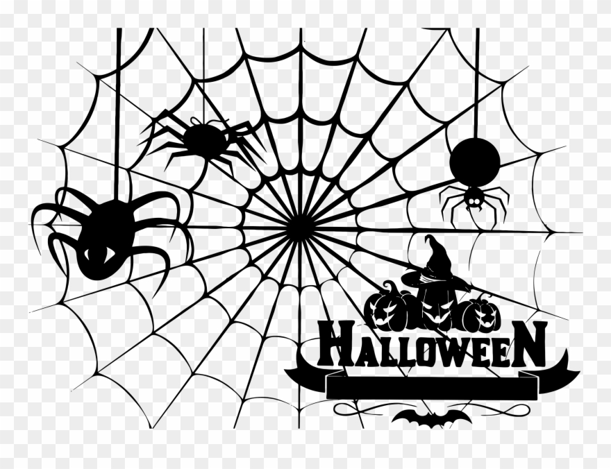 Showcase Spooky Halloween Spider Webs For You Clipart (#161395 ...