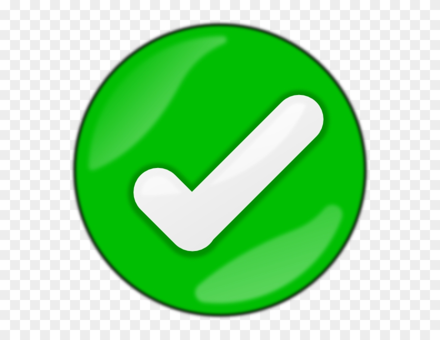 Green Ok Button Clipart (#162277) - PinClipart