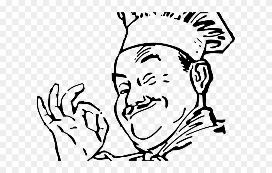 Download Chief Clipart Line Cook - Bon Appetit Chef - Png Download ...