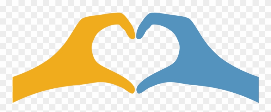 Hand Heart Symbol Shape Icon-1 - Heart Sign Hands Icon Clipart ...