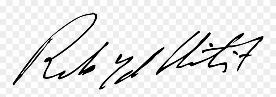 Rob Signature Clipart (#1606836) - PinClipart