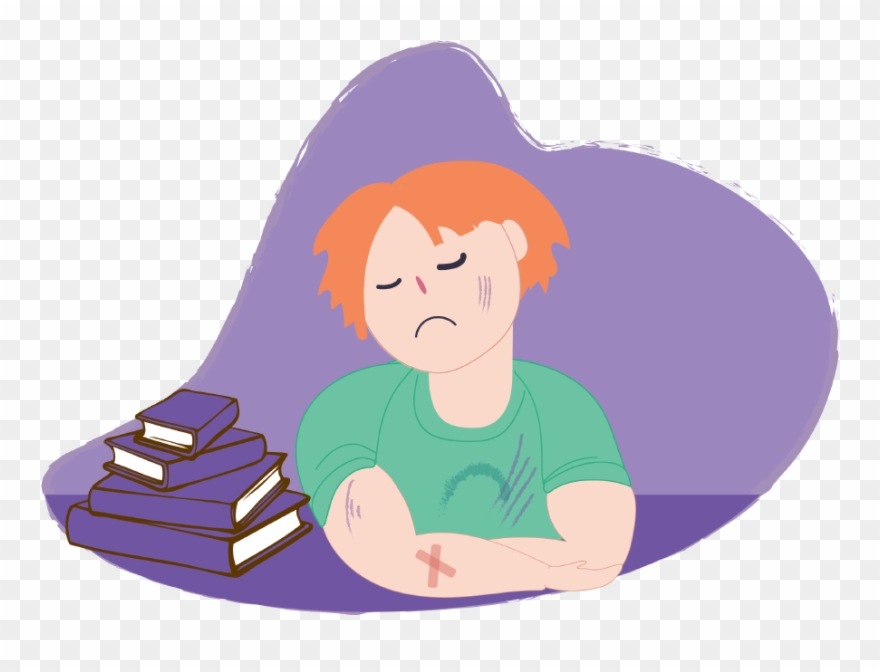 Sad Boy With Scratches - Boy Clipart (#1611716) - PinClipart