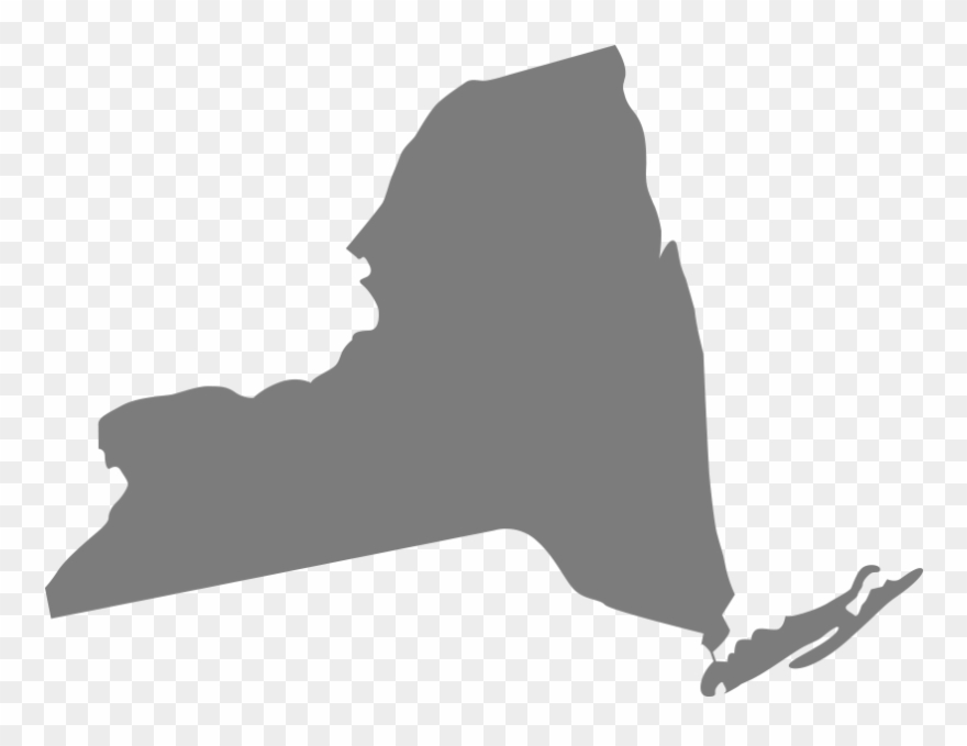 Download New York State Silhouette At Getdrawings - New York State Svg ...