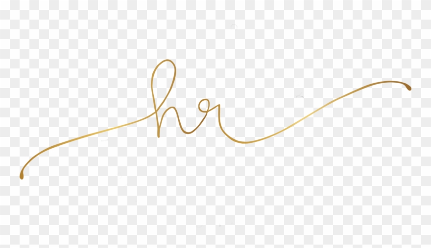 Hr Only - Calligraphy Clipart (#1616820) - PinClipart