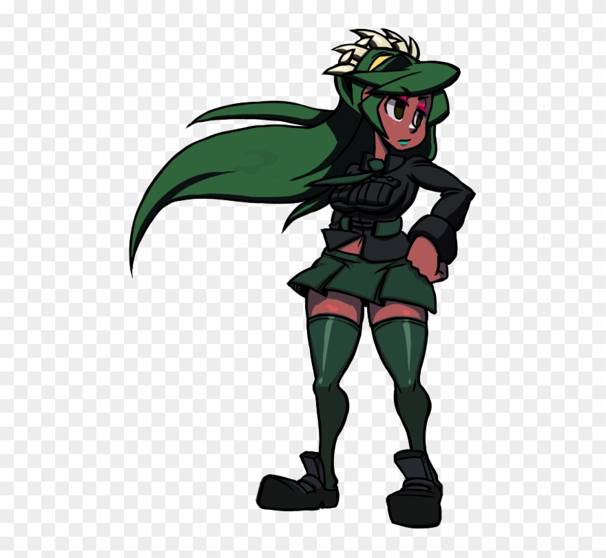 Fukua Idle - Skullgirls Fukua Png Clipart (#1627538) - PinClipart