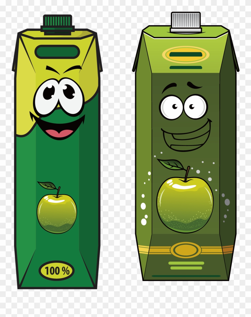 Download Juice Cartoon Packaging And Labeling Carton - Juice Cartoon ...