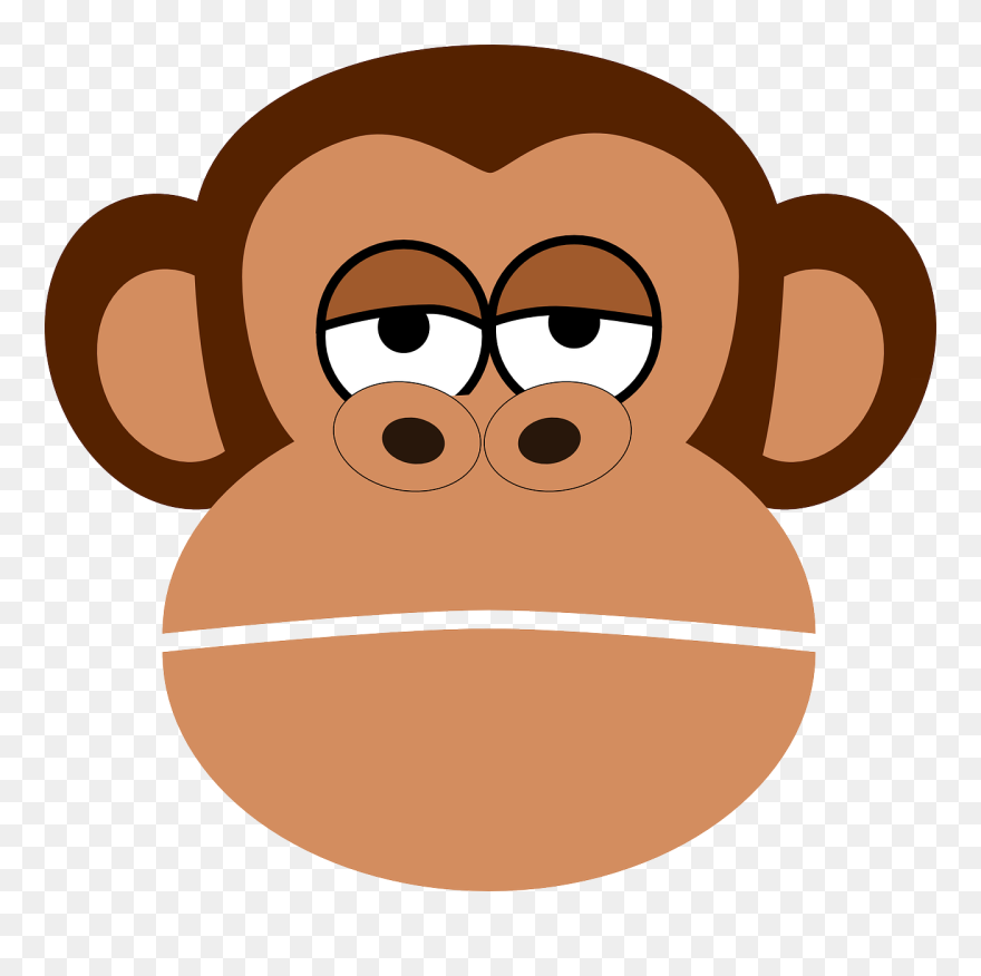 Download Monkey Face Clipart Monkey Cartoon Face Clip Art At - Imagenes ...