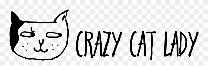 Download Crazy Cat Lady Logo Clipart (#1643663) - PinClipart