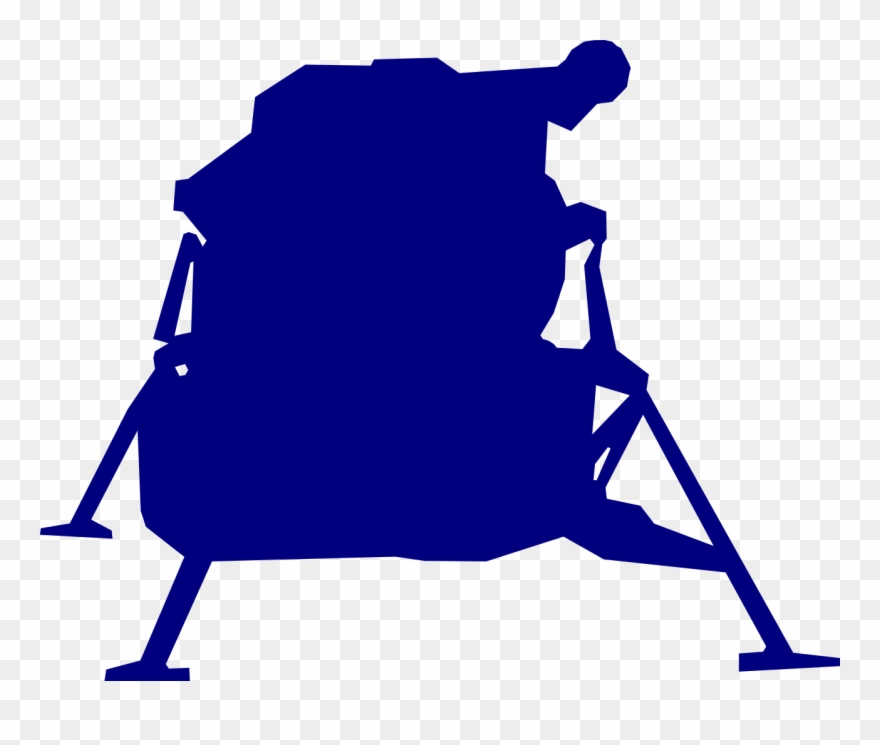 Lunar Module Pictogram - Scalable Vector Graphics Clipart (#1645485 ...