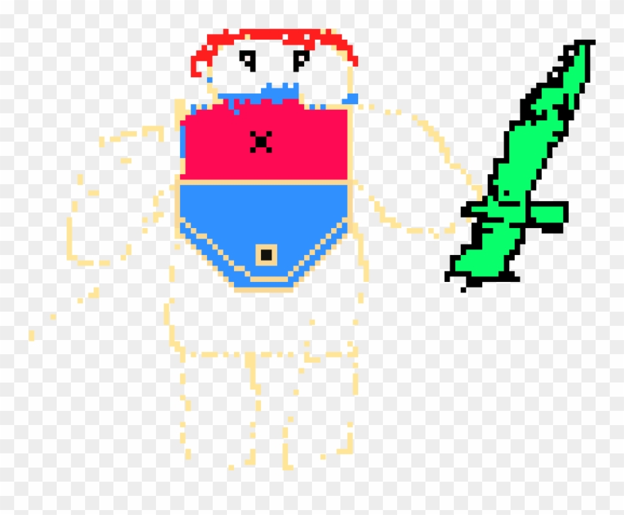 Finn The Fat Man Boss V5 - Pixel Art Clipart (#1667286) - PinClipart