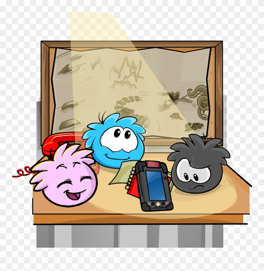 Club Penguin Wiki - Club Penguin Puffle Negro Clipart (#1671535 ...
