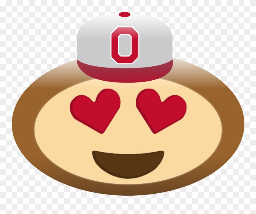 Or Do I Love Them - Ohio State Emoji Clipart (#1683260) - PinClipart