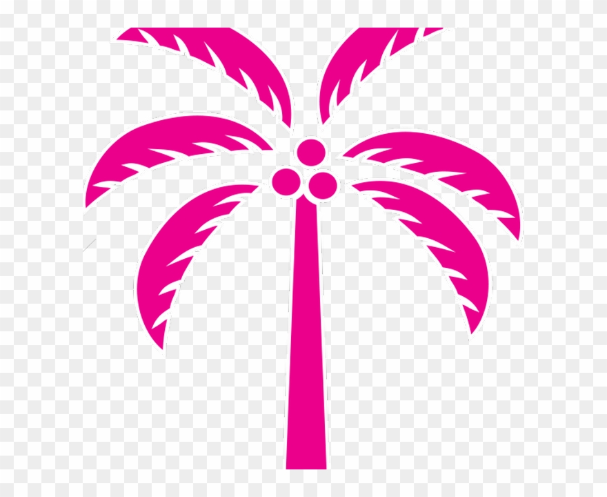 Download Palm Tree Clipart Pink Palm - 327 Royal Palm - Png Download ...