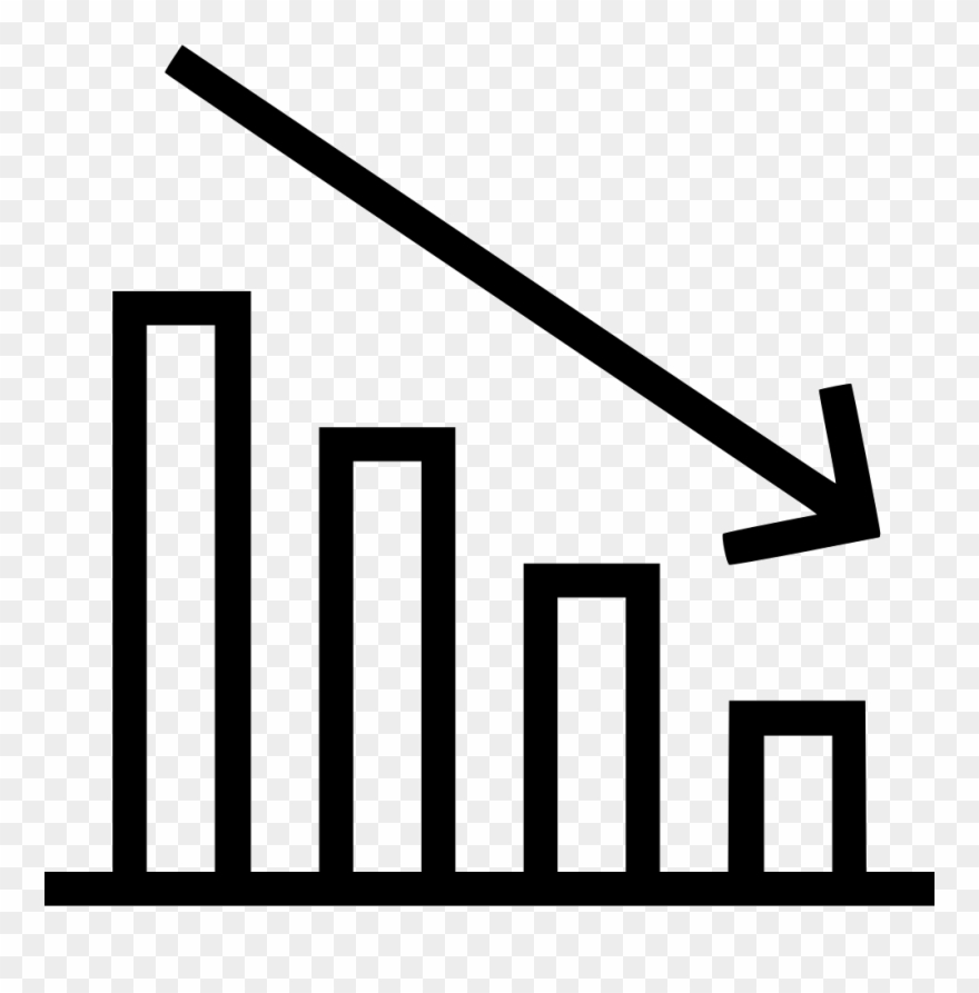 Png File Chart Decrease Clipart 1689363 PinClipart