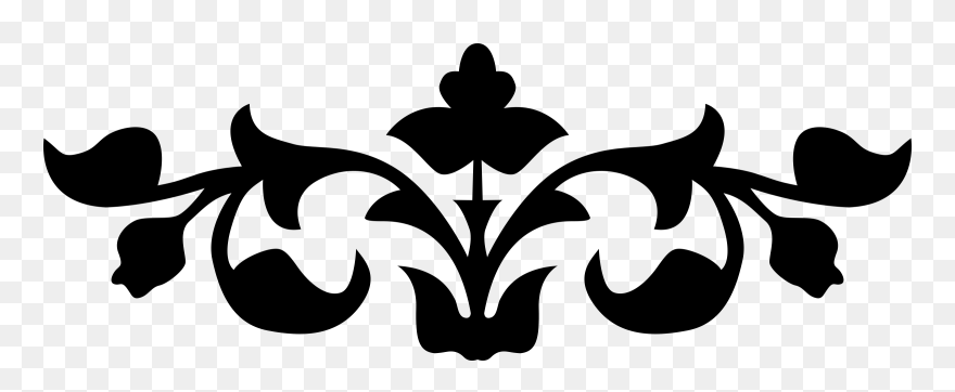 Download Flower Autocad Dxf Drawing Silhouette Line Art - Bunga Siluet ...