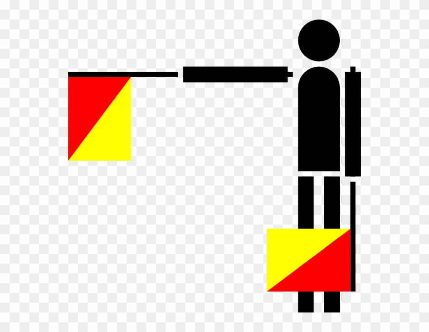 Naval Semaphore Flag B Clip Art At Clker Com Vector - Semaphore Flags B - Png Download (#178755 ...
