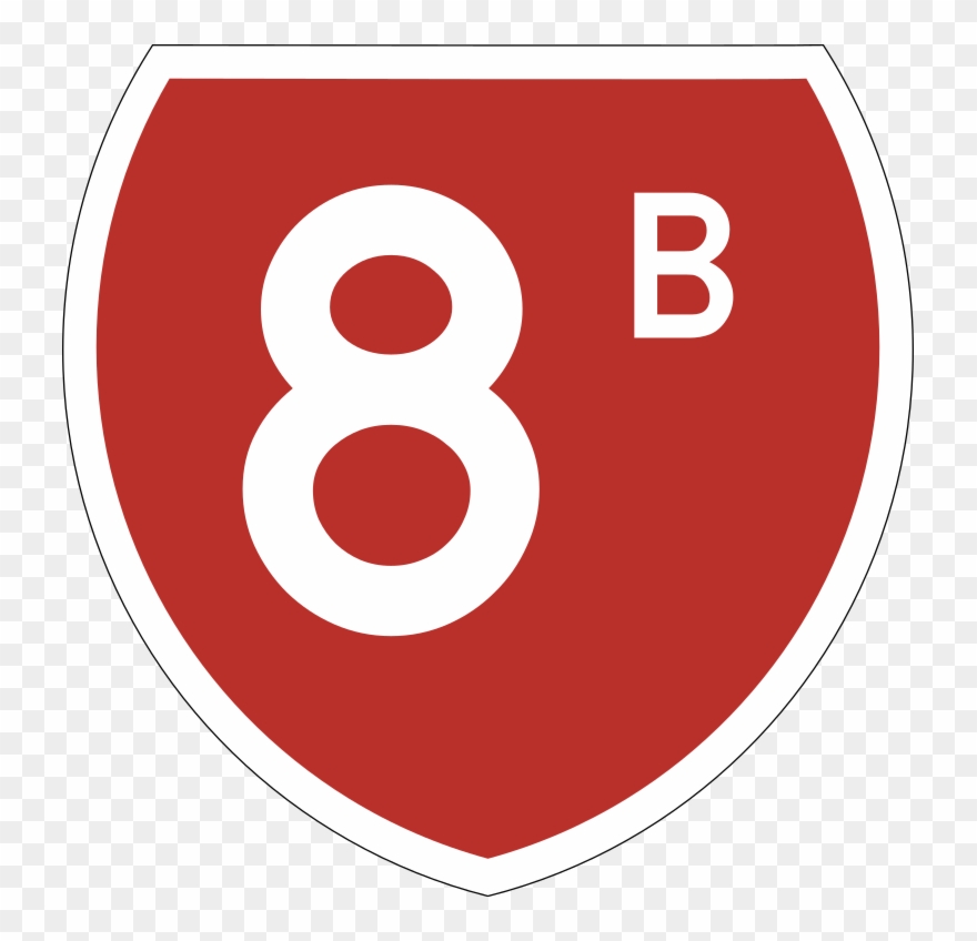 Download State Highway 8b Nz - Imagenes 8b Clipart (#1701459) - PinClipart