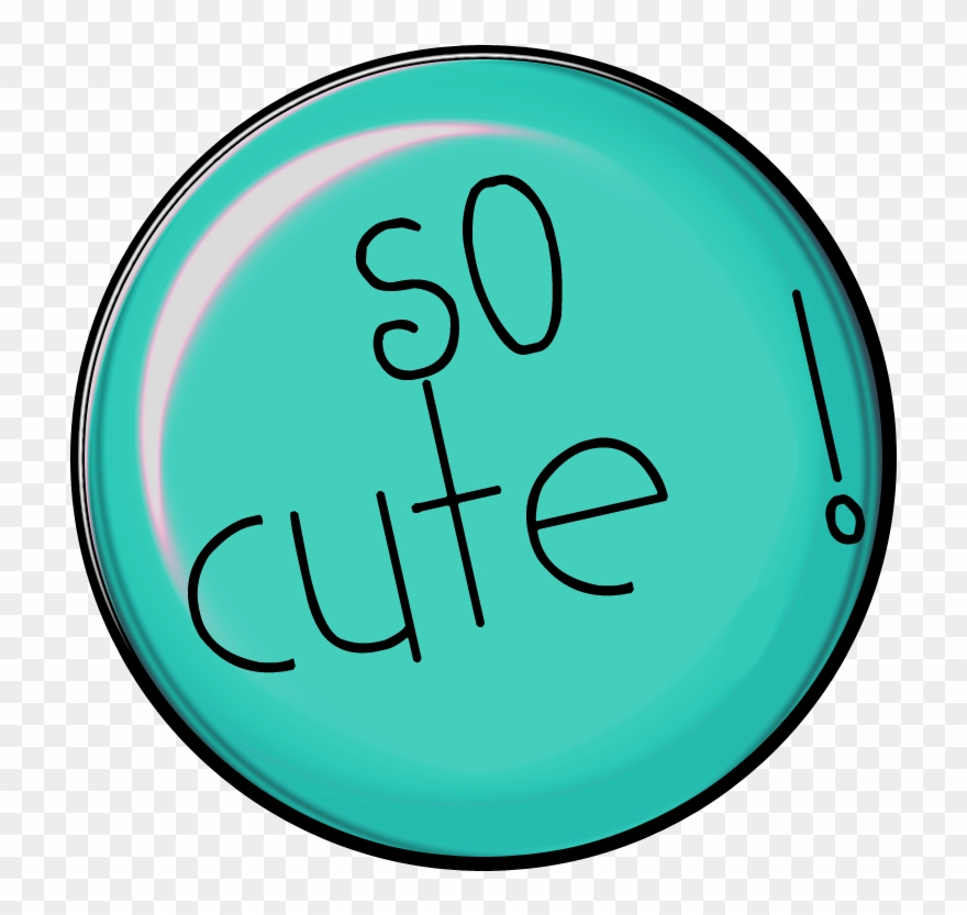 Download Button, So Cute , Seablue - Circle Clipart (#1702432) - PinClipart