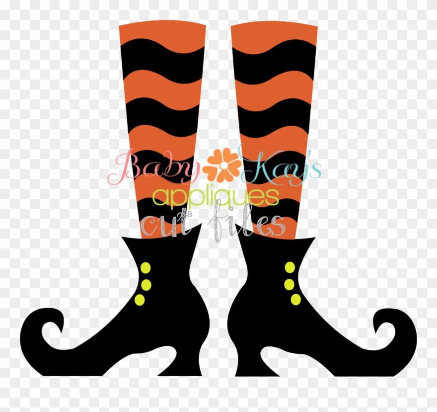 Witch Legs Clip Art - Png Download (#1704262) - PinClipart