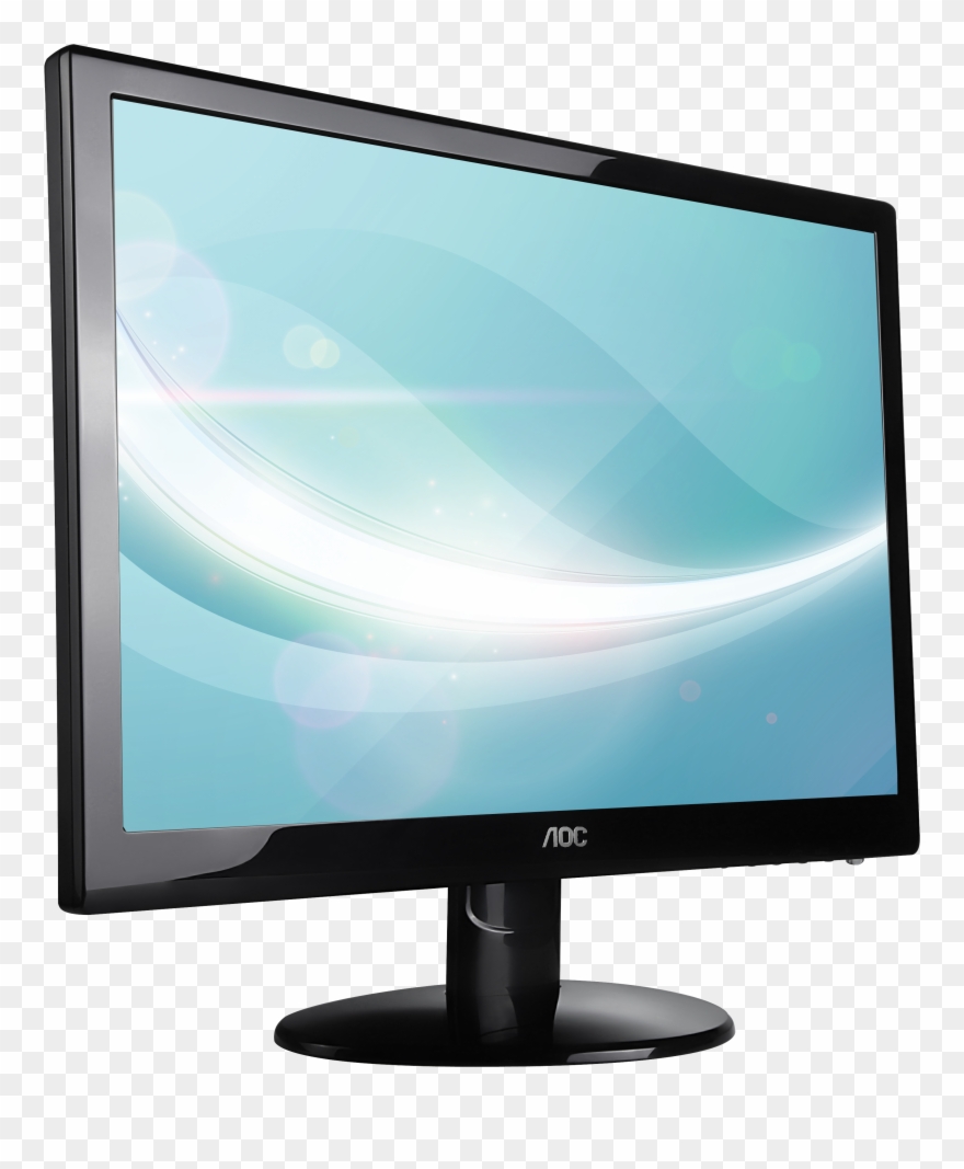 Computer Clipart Transparent Background - Монітор Пнг - Png Download ...