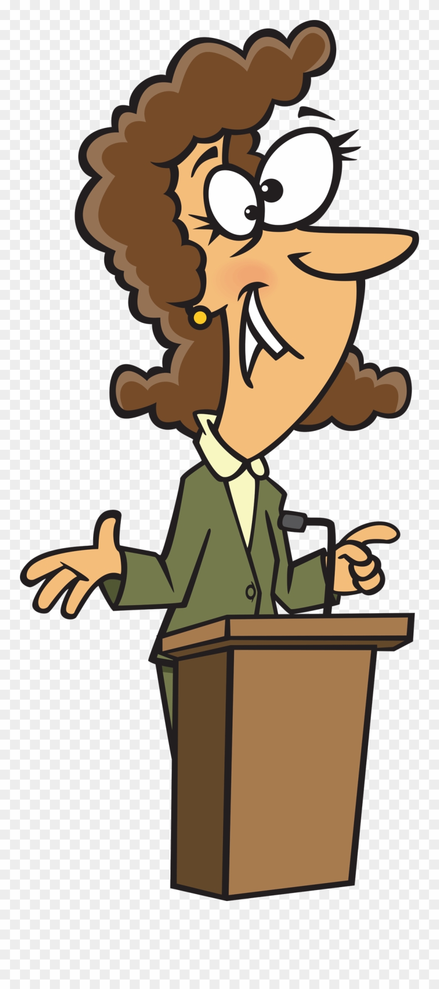 Clip Art Transparent Stock Different Accents In English - Cartoon Lady ...