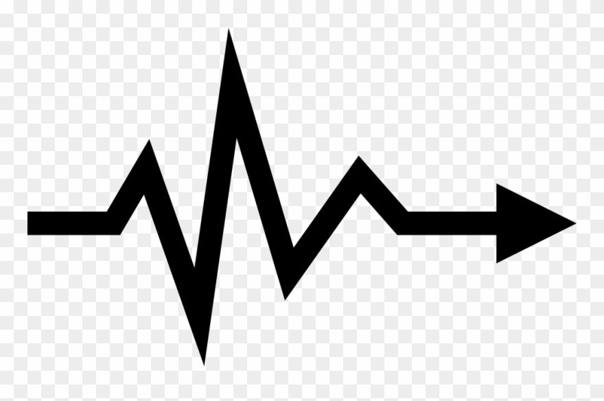 Heartbeat Lifeline Arrow Symbol Icon Free Download - Life Line Icon Png ...