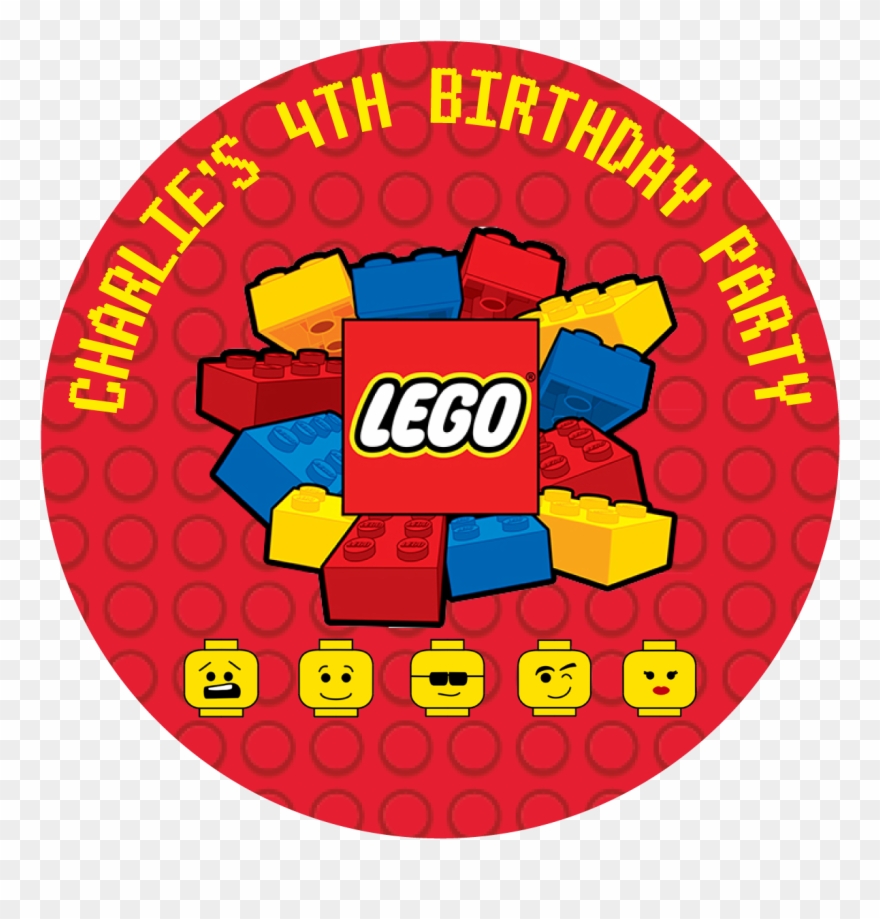 Download Lego Blocks Party Box Stickers - Lego Logo Clipart (#1716872 ...