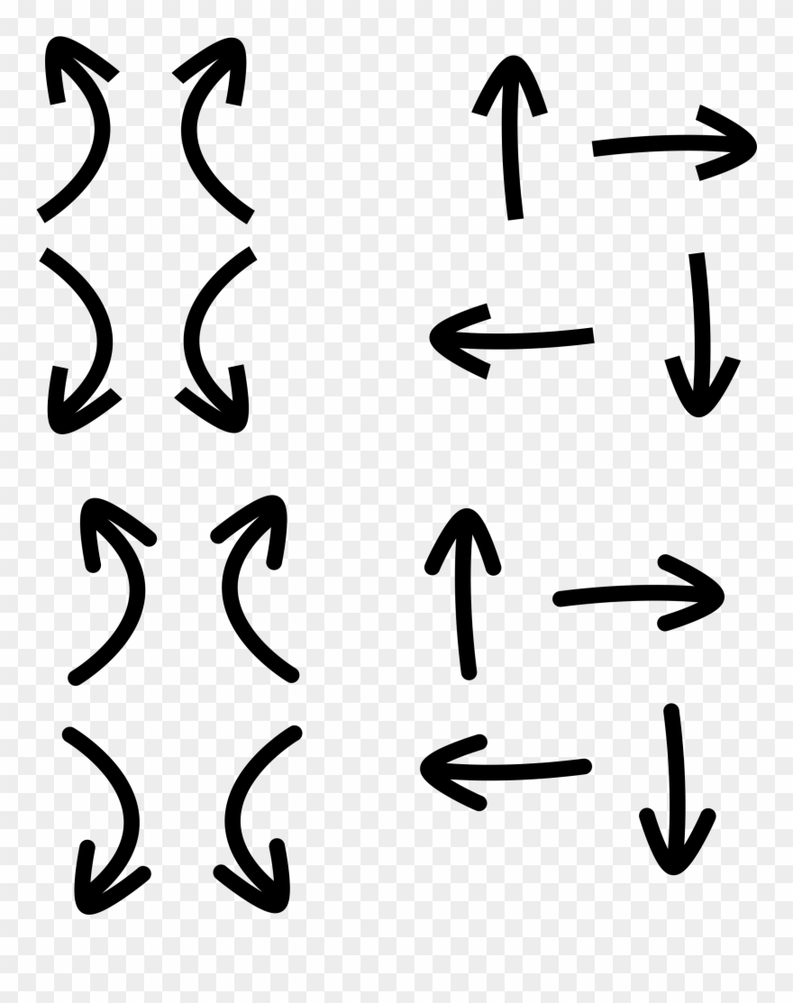 Download Set Of Big Image Png - Set Of Arrows Png Clipart (#1718675 ...