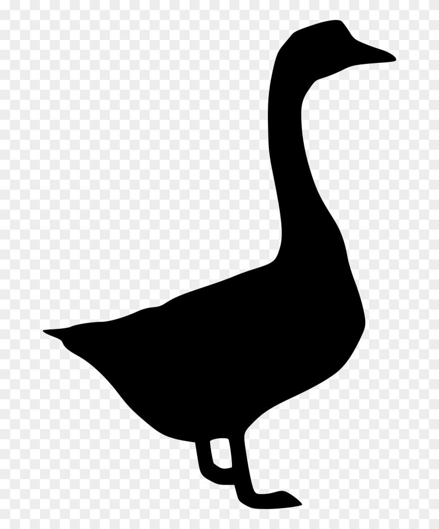 Download Goose Clipart Transparent Background - Goose Icon Png ...