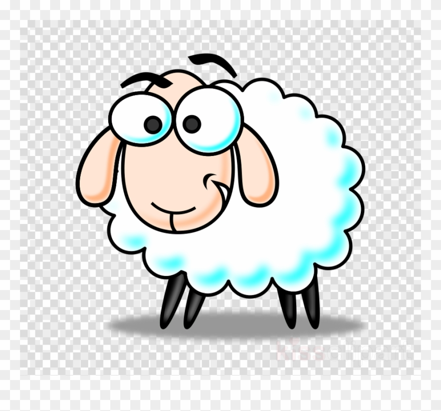 Cartoon Ewe Clipart Sheep Clip Art - New Zealand Sheep Cartoon - Png ...