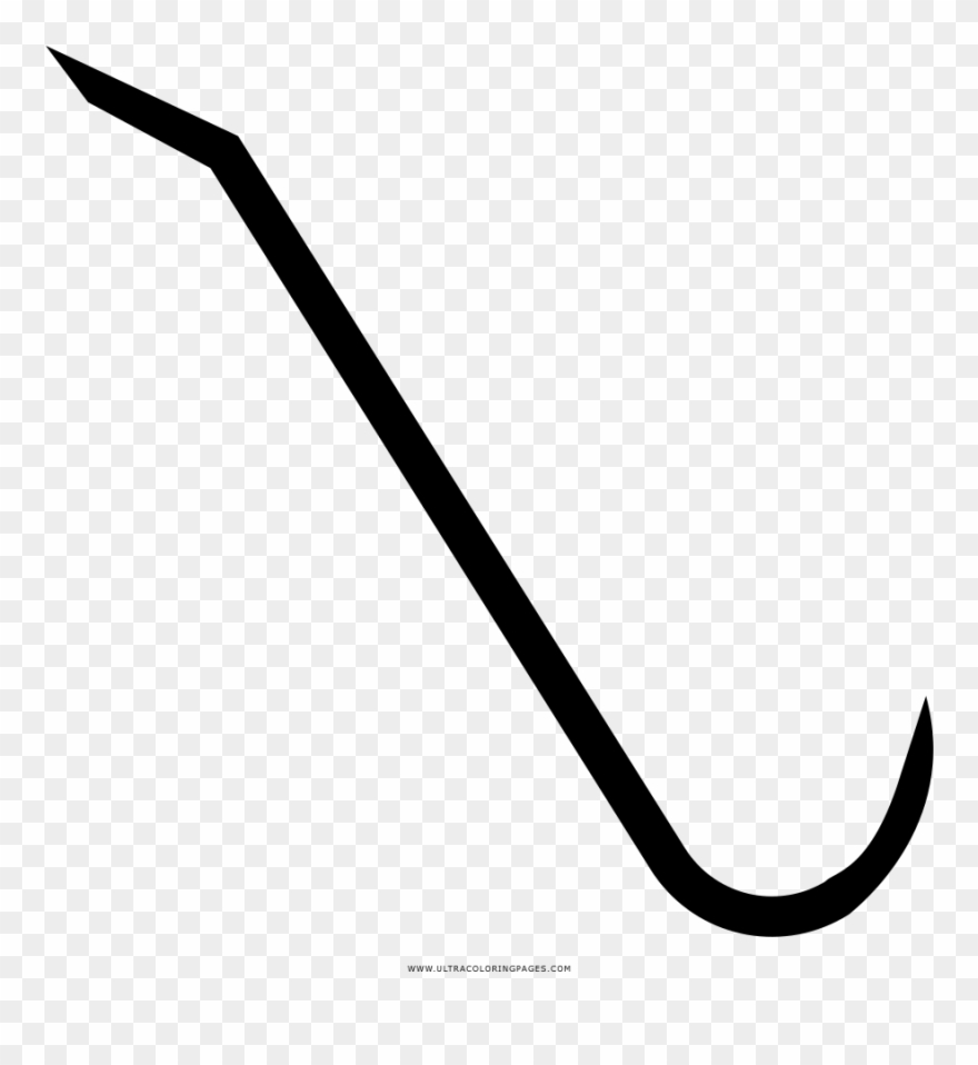 Crow Bar Coloring Page - Drawing Clipart (#1728412) - PinClipart