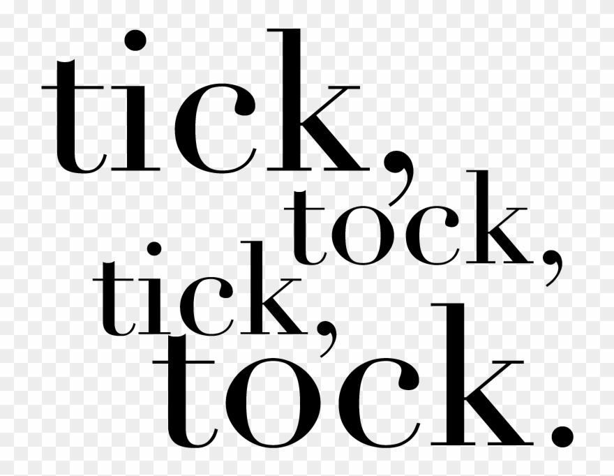 Download Tick Tock Tick Tock Clipart (#1735670) - PinClipart