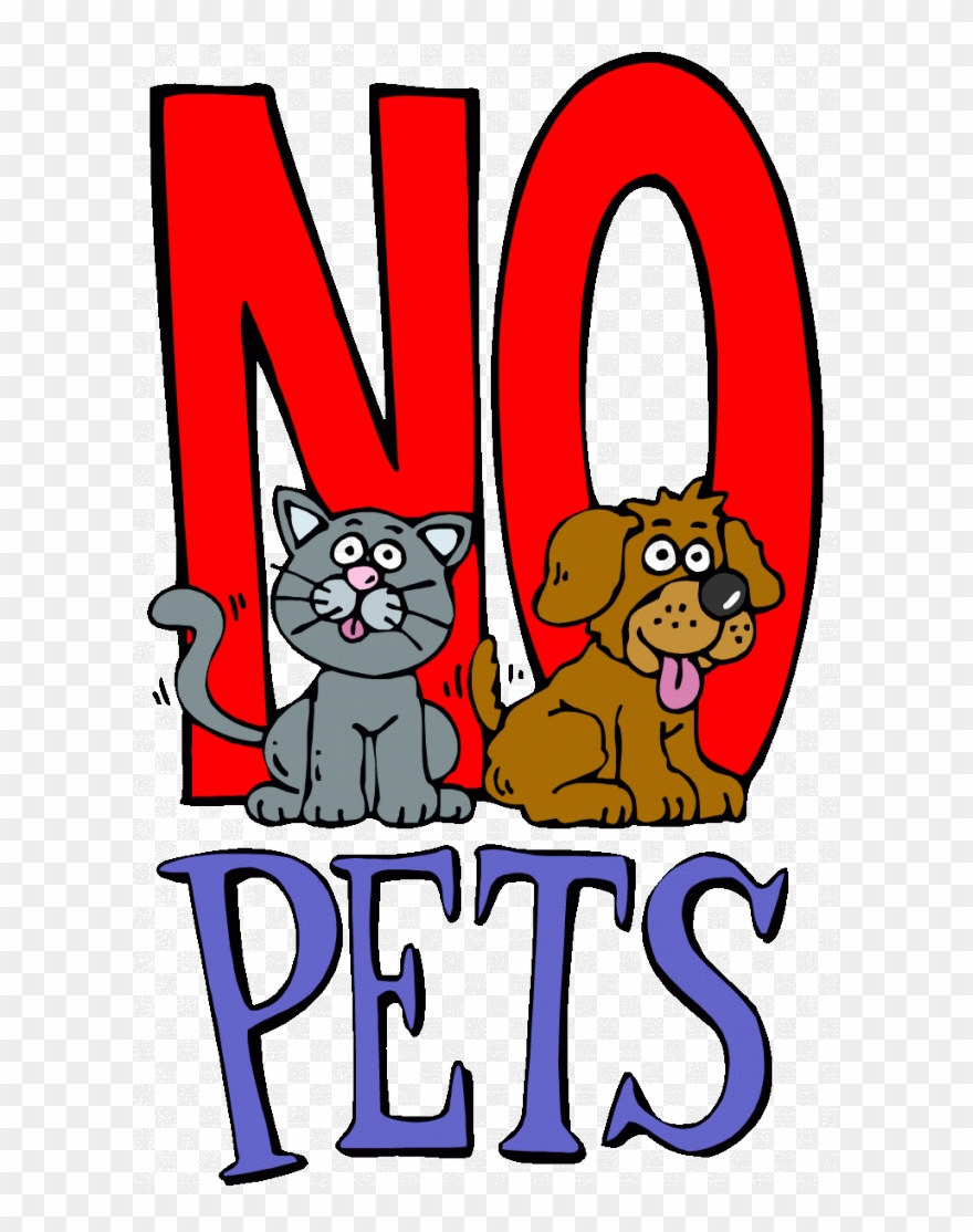 Journal Of Animal Ethics - No Pets Allowed Cartoon Clipart (#1747305 ...
