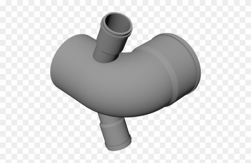 Valsir Pp3 Pp Grey Bend With Two Inlets - Pipe Clipart (#1758131 ...